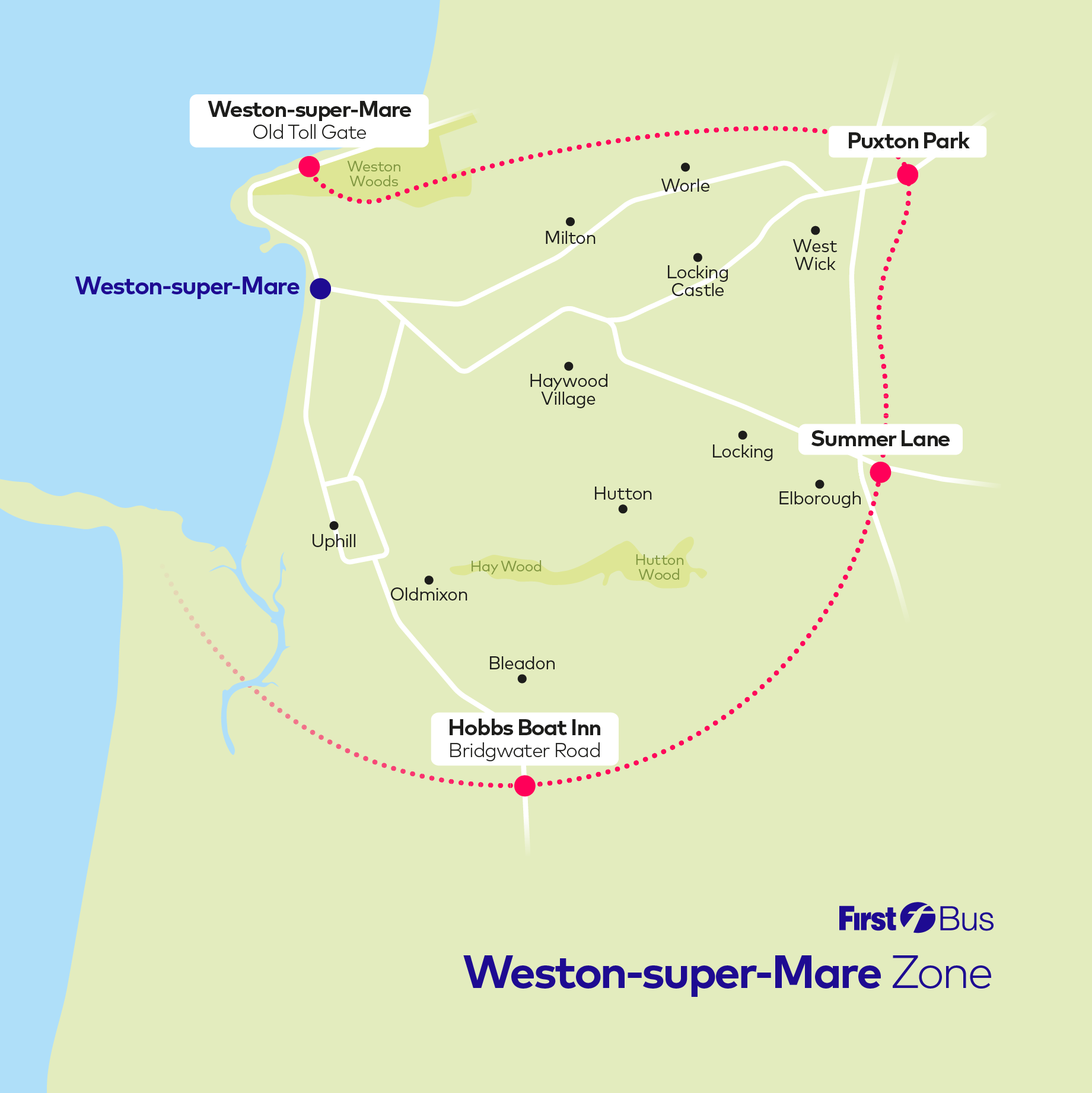 Fare Zone Maps | First Bus