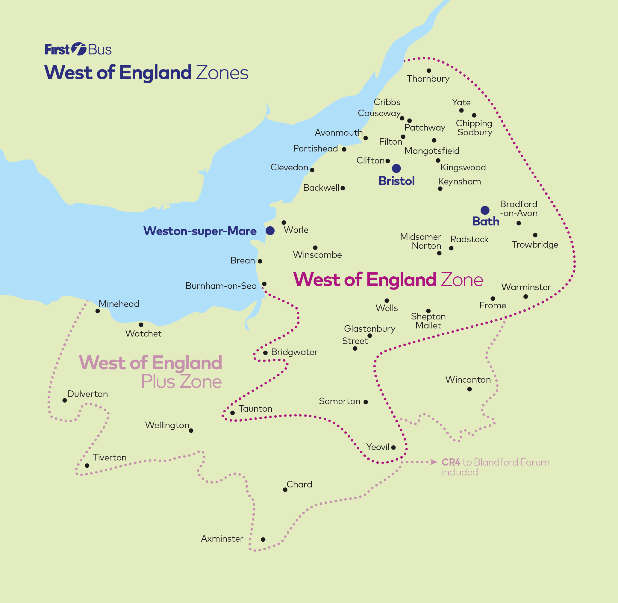 Fare Zone Maps | First Bus