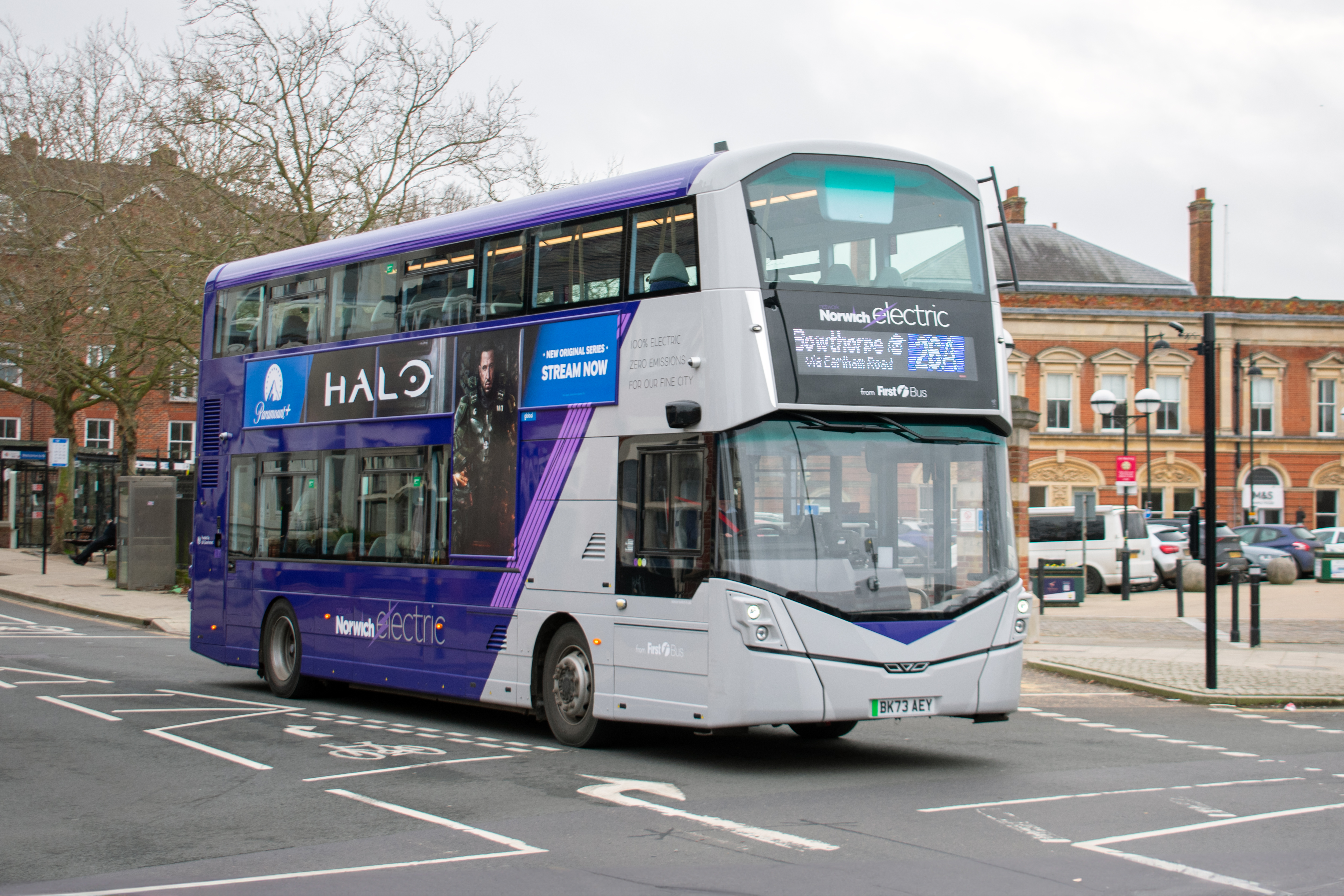 Network Norwich Electric | First Bus