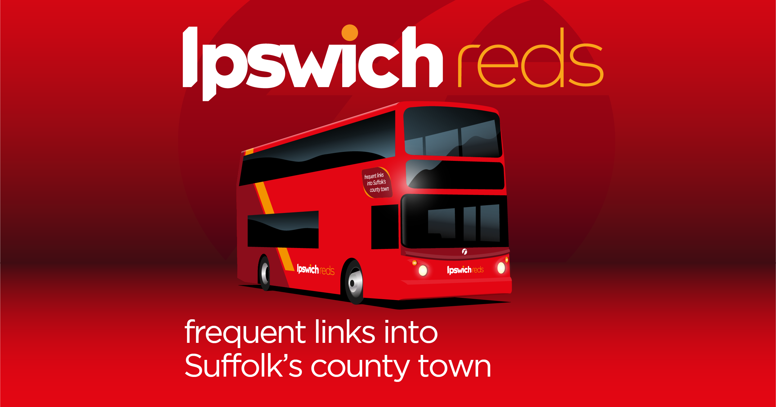 Ipswich Reds - frequent links into Suffolk's county town | First Bus