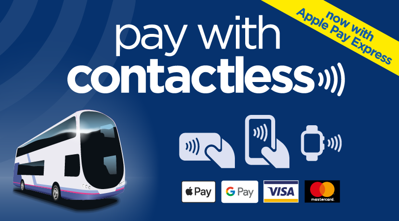 Contactless payments | Norfolk & Suffolk | First Bus