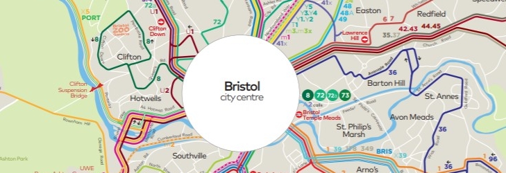 Network maps | Bristol, Bath and the West | First Bus