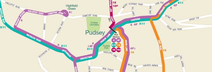 Network maps | Leeds | First Bus