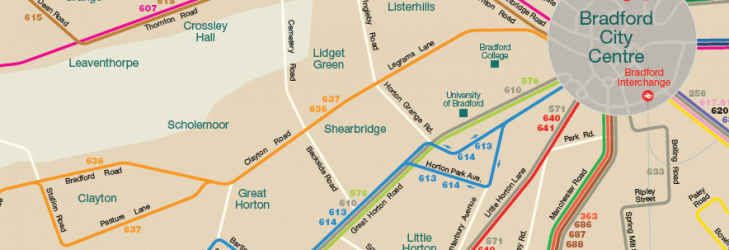 Network maps | Bradford | First Bus