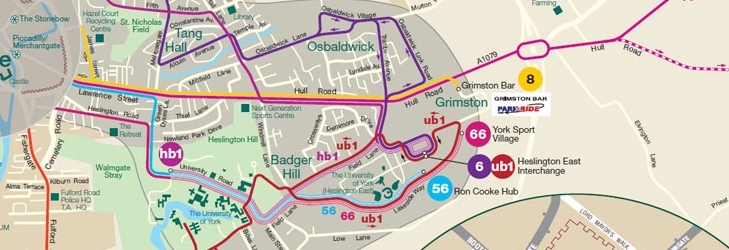 Network maps | York | First Bus