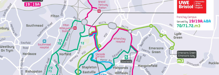 Network maps | Bristol, Bath and the West | First Bus